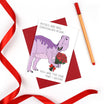 Roses Are Red Dinosaurs Valentine's Day Greeting Card – Dinosaurs Doing ...